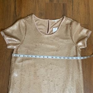 Copper Key | Dresses | New Copper Key Gold Sequin Homecoming Dress ...